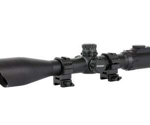 UTG 4-16X44 30mm Scope, AO, 36-color Mil-dot, w/ Rings , Black