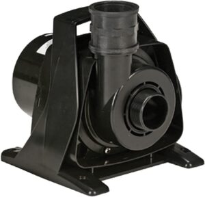 little giant fp9 115-volt, 8100 gph wet rotor submersible or inline pond/fountain pump with 26-ft. cord, black, 566137