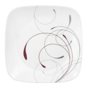 corelle splendor impressions 9" inch square lunch plate (1 plate)