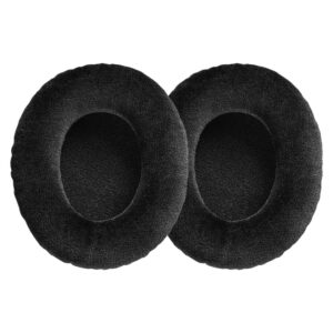 shure hpaec940 replacement headphone cushions, velour ear pads for srh940 professional reference headphones (pair)