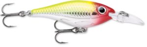 rapala ultra light shad 04 fishing lure, 1.5-inch, clown