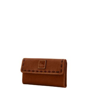 Dooney & Bourke Handbag, Florentine Continental Clutch - Chestnut