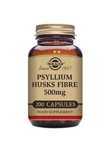 solgar - psyllium husks fiber 500 mg, 200 vegetable capsules