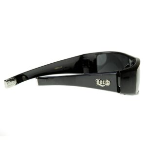 Locs - Flat Top Wrap OG Gangsta Hardcore Locs Sunglasses (Black)