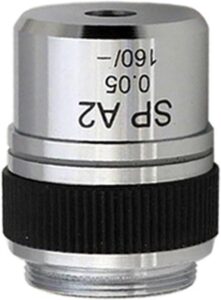 amscope a2x 2x achromatic microscope objective