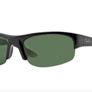 Ray-Ban Sport RB4173-601/71 Sunglasses Black w/Green Classic Lens 62mm