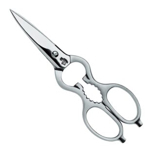 zwilling 43923-200 classic cooking scissors, satin, stainless steel, kitchen scissors, made in germany