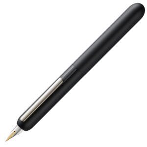 lamy dialog3 fountain pen black extra-fine nib (l74bkef)