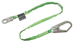 honeywell 219m-z7/6ftgn miller manyard ii 219m green polyester webbing shock, absorbing lanyard with rebar hook, 6' length