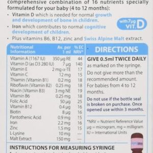 Vitabiotics Wellkid Baby Drops (30ml)