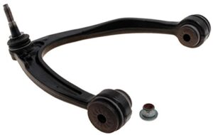 acdelco professional 45d3593 front passenger side upper suspension control arm and ball joint assembly , black