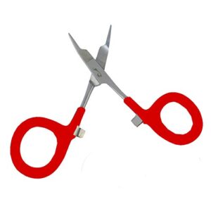 rising bobs de-barb 4", red