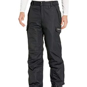 Arctix Men's Snowsports Cargo Pants, Black, Medium/32" Inseam