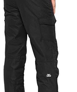 Arctix Men's Snowsports Cargo Pants, Black, Medium/32" Inseam