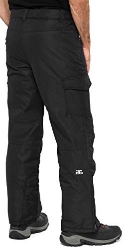 Arctix Men's Snowsports Cargo Pants, Black, Medium/32" Inseam