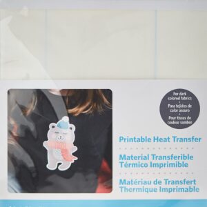 Silhouette America Silhouette Heat-Print-DK Printable Heat Transfer Material for Dark Fabrics