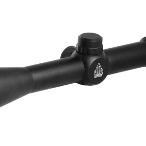 UTG 4X32 1" Hunter Scope, Mil-dot, Airgun Rings, Adj@35 Yds , Black