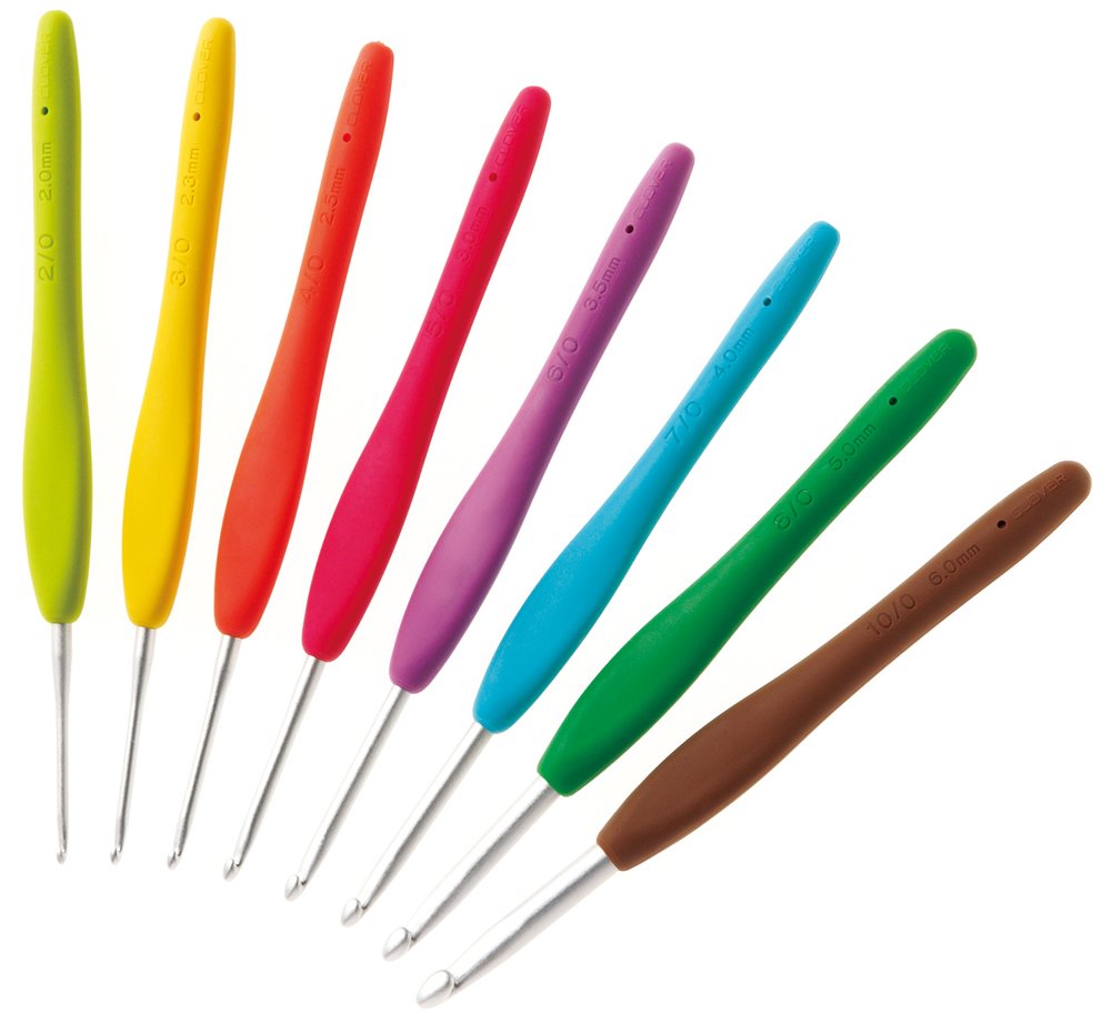 Clover 43-321 Amule Key Needles Set, Multiple Colors