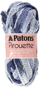 patons pirouette sparkle yarn, twilight sparkle