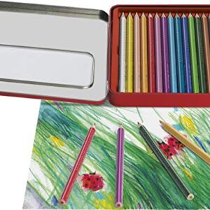 Faber - Castell Jumbo Grip Colour Pencils Tin