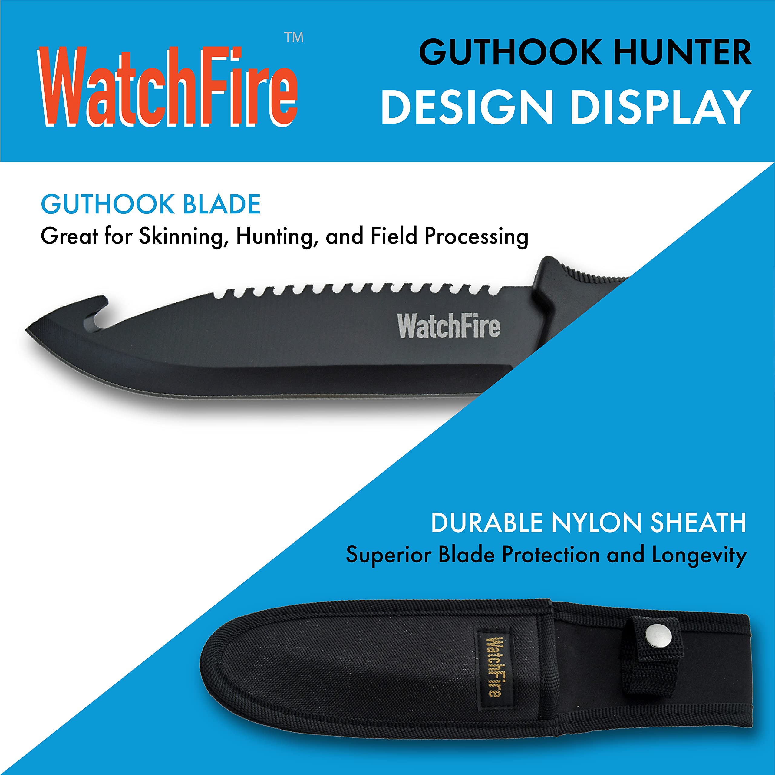 WatchFire Guthook Hunting Knife