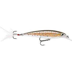 rapala x-rap 06 fishing lure, 2.5-inch, brown trout