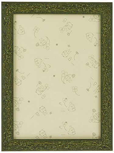 ensky 108 for The Piece Leaves Ghibli Dedicated Puzzle Frame (Green) (18.2 x 25.7cm) 1 - Button (Japan Import)