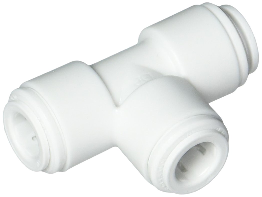 John Guest Speedfit CI0212W 3/8 inch Equal Tee Connector (Pack of 10)