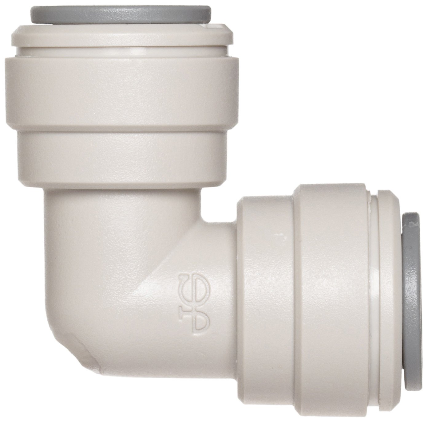 John Guest Acetal Copolymer Tube Fitting, Union Elbow, 1/4" Tube OD (Pack of 10)