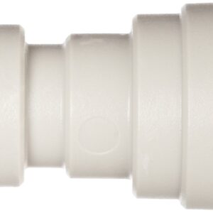 John Guest Acetal Copolymer Tube Fitting, Reducing Straight Union, 5/16" x 1/4" Tube OD (Pack of 10)