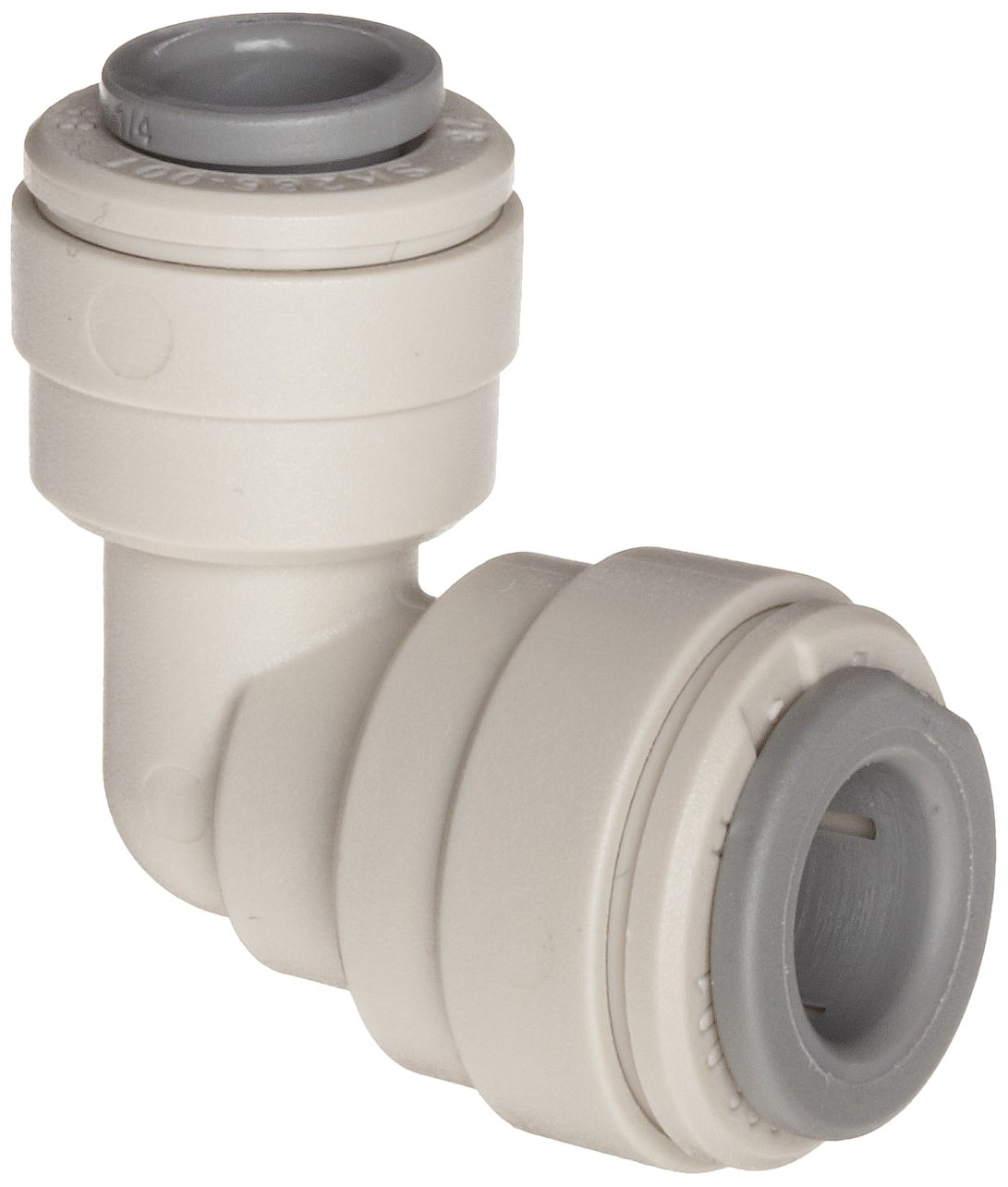 John Guest Acetal Copolymer Tube Fitting, Reducing Elbow, 5/16" x 1/4" Tube OD (Pack of 10)