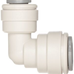 John Guest Acetal Copolymer Tube Fitting, Reducing Elbow, 5/16" x 1/4" Tube OD (Pack of 10)