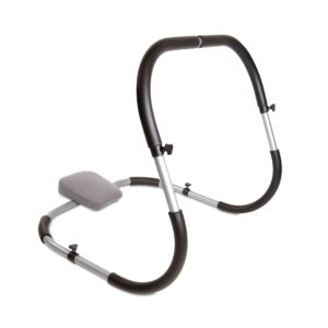 cap barbell ab trainer silver/black, standard