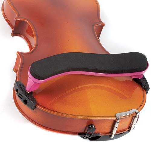 Everest ES4HPI ES Series 4/4 Violin Adjustable Shoulder Rest - Pink