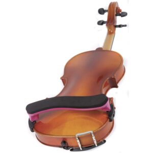 Everest ES4HPI ES Series 4/4 Violin Adjustable Shoulder Rest - Pink