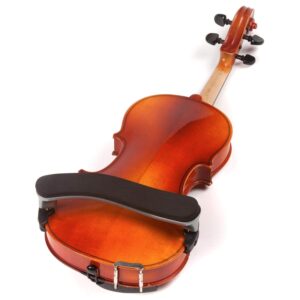 Everest 3/4-1/2 Violin ES Silver Shoulder Rest