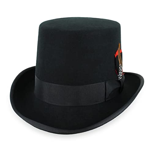 Belfry Mens Top Hat Black Large