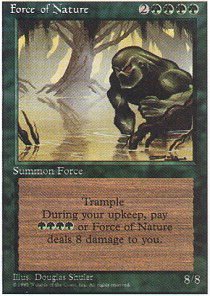 magic: the gathering - force of nature - fourth edition