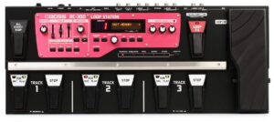 boss rc-300 loop station 3-track looper pedal