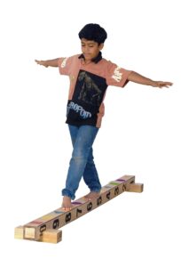 sportime edubeam birchwood balance beam - 4 inches square x 90 inches long - 1352491