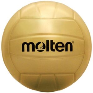 molten trophy volleyball (gold, official)