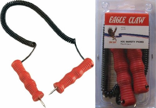 Eagle Claw Ice Safety Picks Red, Medium