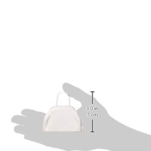 3" Metal Cowbell (1 dozen) - White