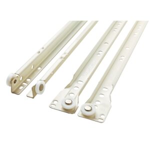 Liberty D68814C-W-TX 14-Inch Bottom Mount Drawer Slide, White