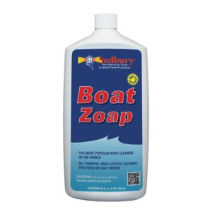 Sudbury Boat Zoap, Boat Cleaner Soap, Multi-Purpose Boat Soap, Essential Boat Accessories, 32 oz.