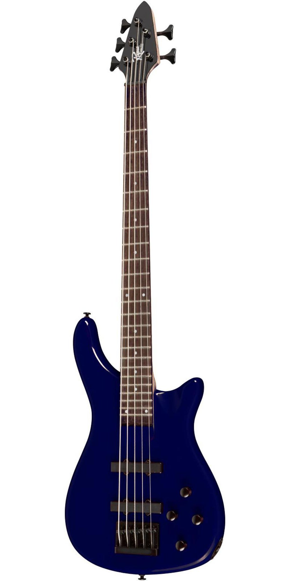 Rogue LX205B 5-String Series III Electric Bass Guitar Metallic Blue