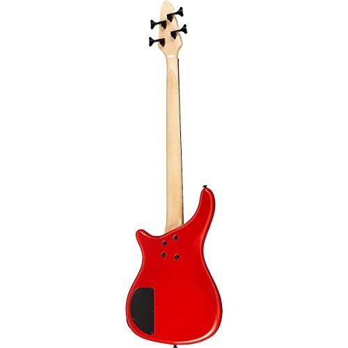 Rogue LX200BF Fretless Series III Electric Bass Guitar Candy Apple Red