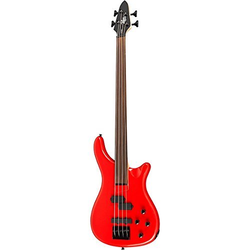 Rogue LX200BF Fretless Series III Electric Bass Guitar Candy Apple Red