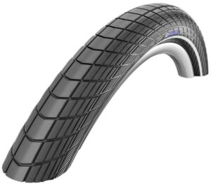 schwalbe big apple trekking bike tyre active, 26 x 2.15, wire black