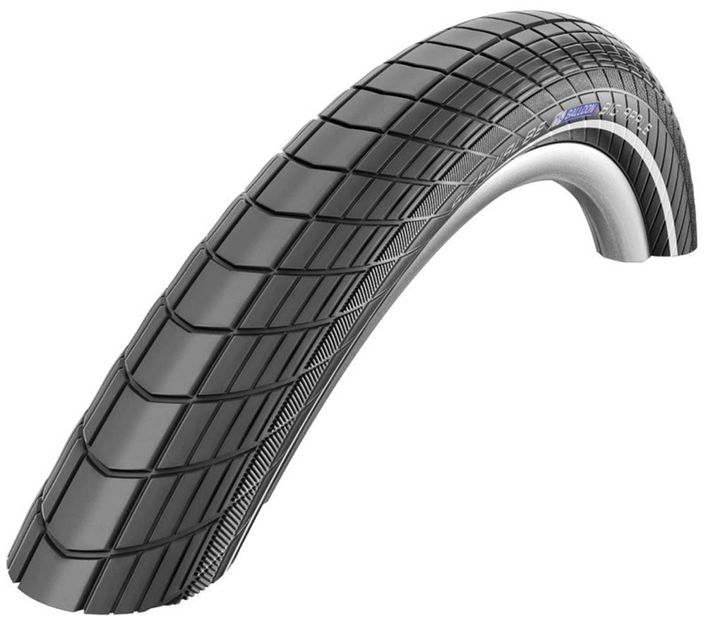 SCHWALBE Big Apple trekking bike tyre Active, 26 x 2.15, Wire black